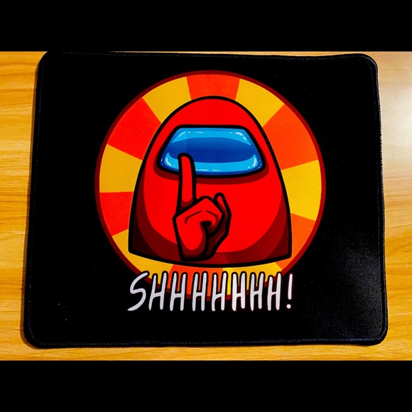 Other | Among Us Shhhhh Mouse Pad | Poshmark